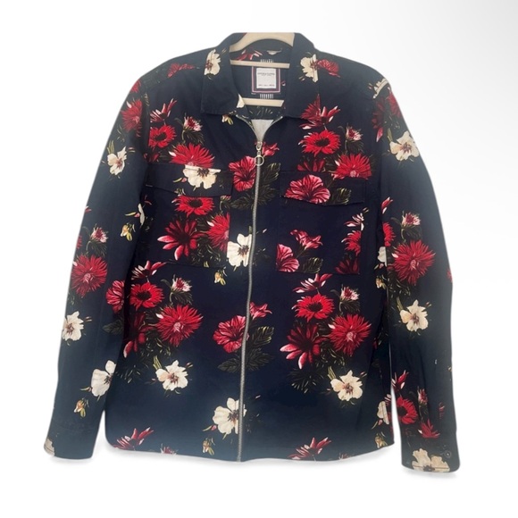 Denim & Flower | Jackets & Coats | Denim Flower Floral Mens Jacket ...